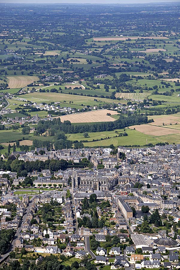 Photos aériennes Avranches vu du ciel | Photo Aérienne de France