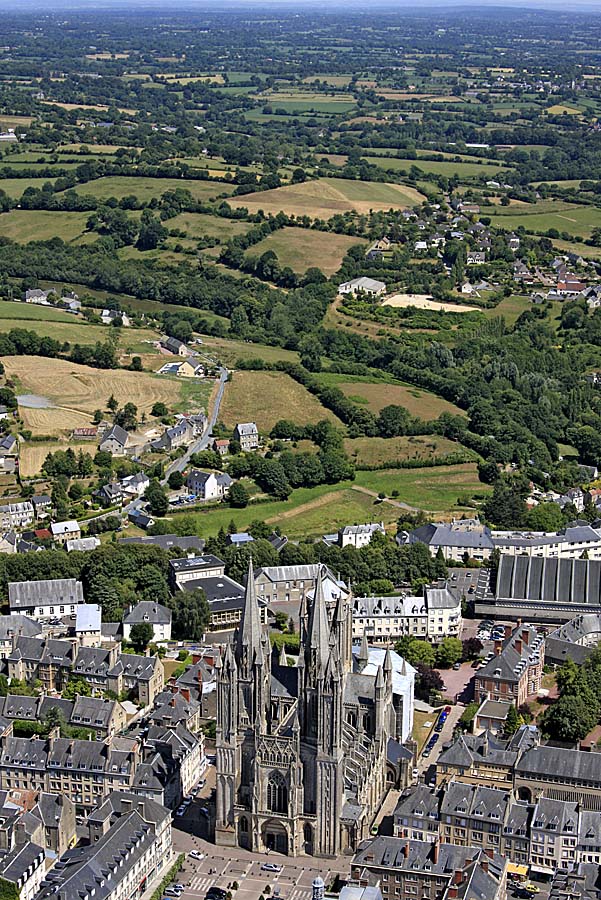 Photo aérienne Coutances (8) - Manche : PAF