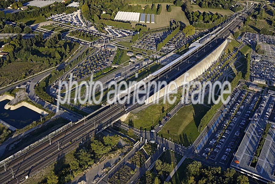 Photo aérienne gare-tgv-avignon (3) - Vaucluse : PAF